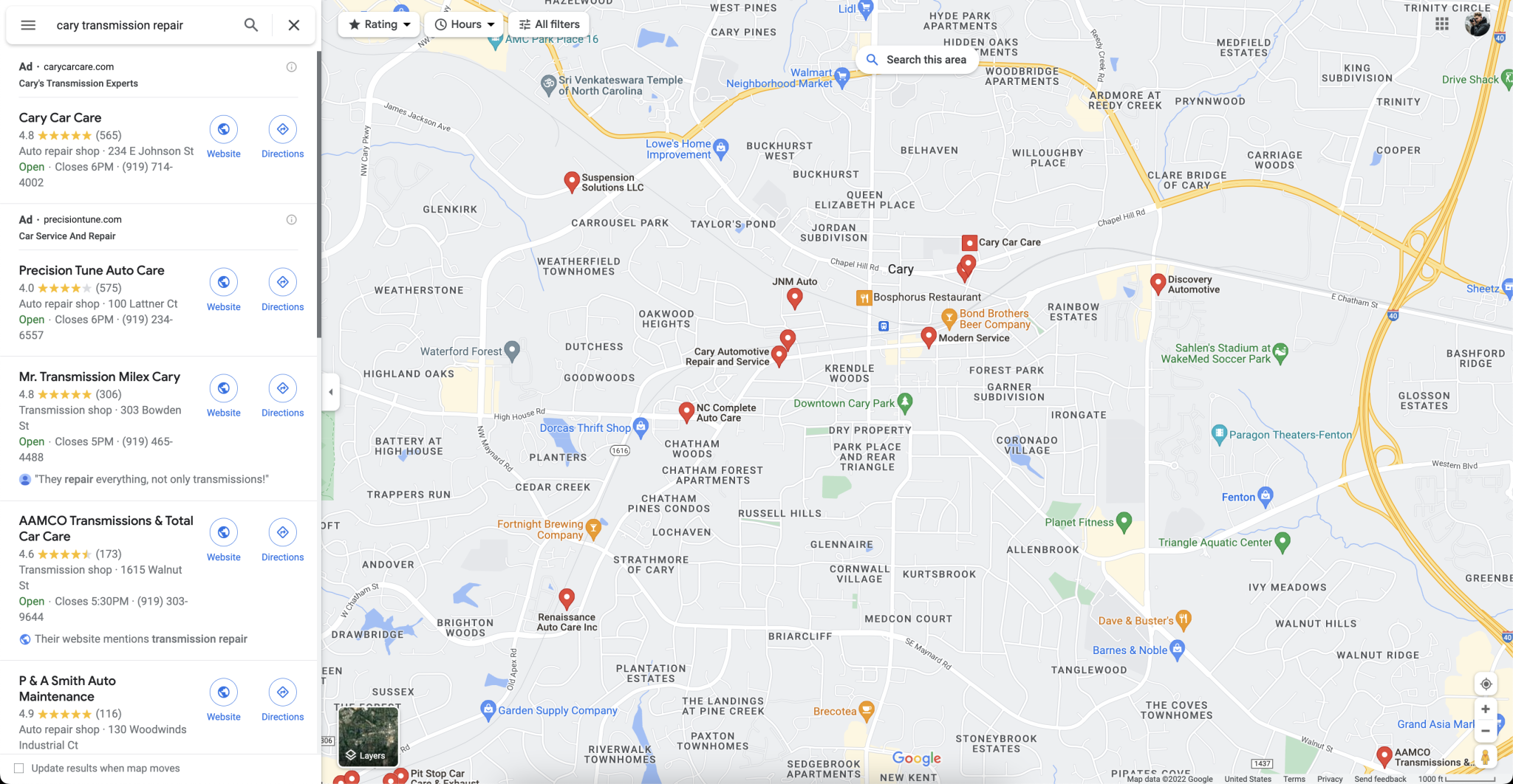 Understanding Google Map Ads